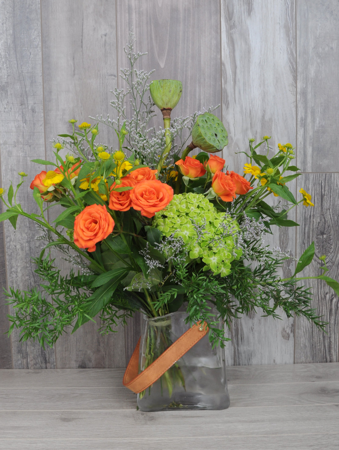 Sunny creative bouquet