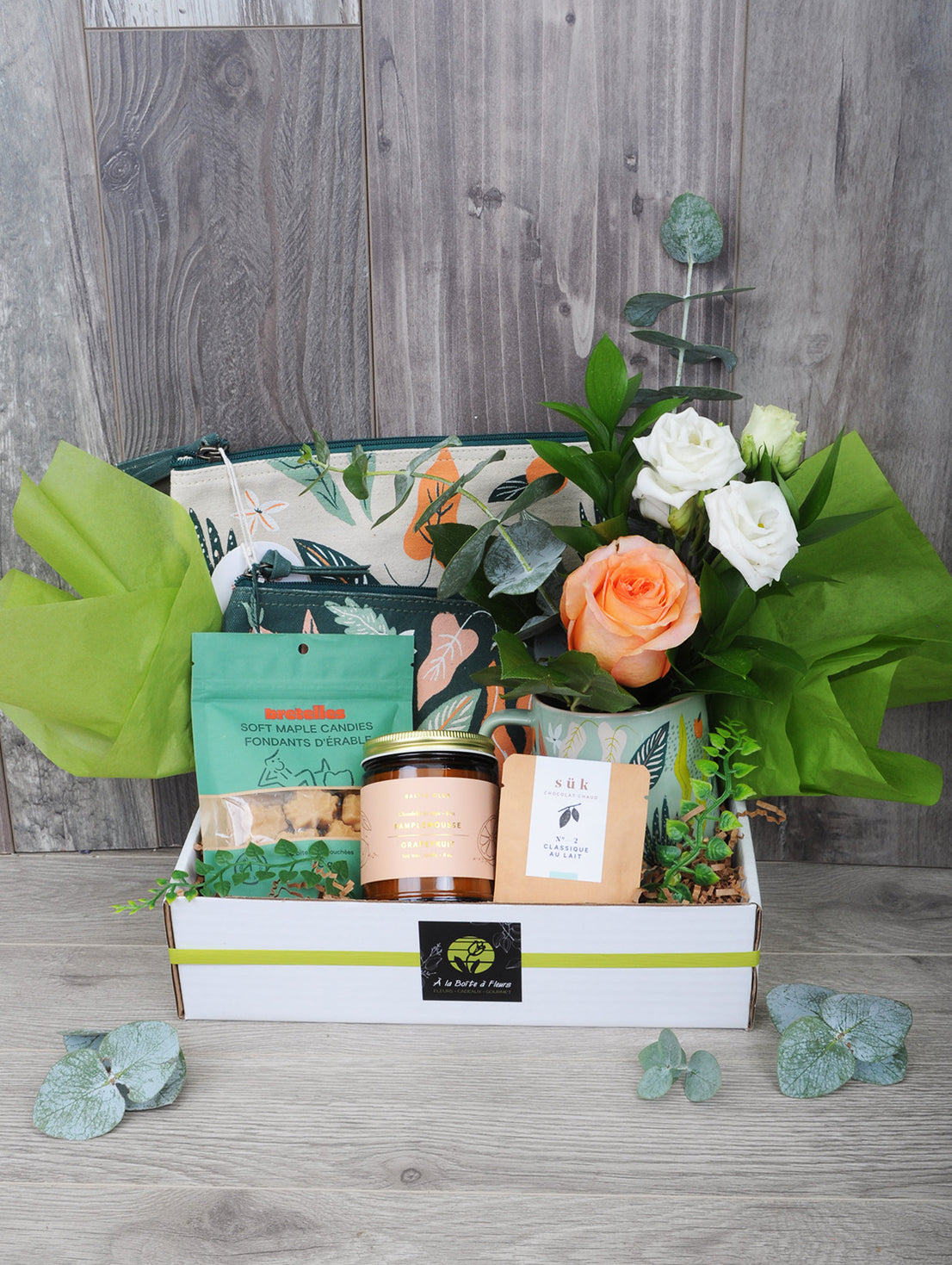 Boîtes et coffrets cadeaux québécois