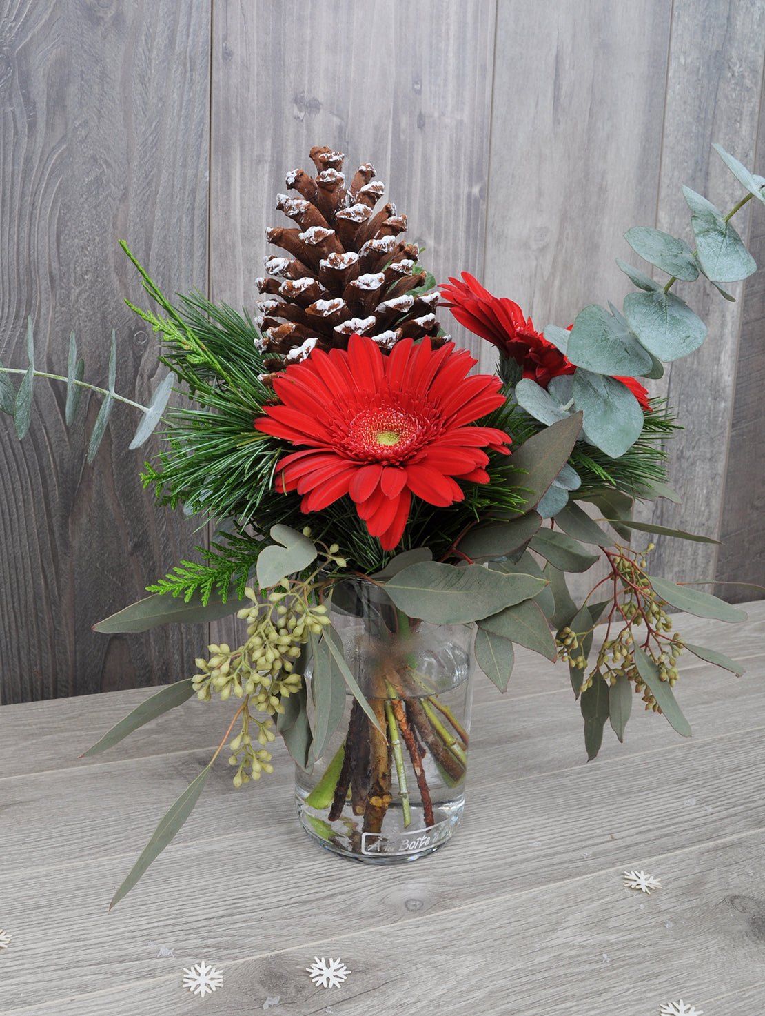 Bouquet de fleurs en cadeau